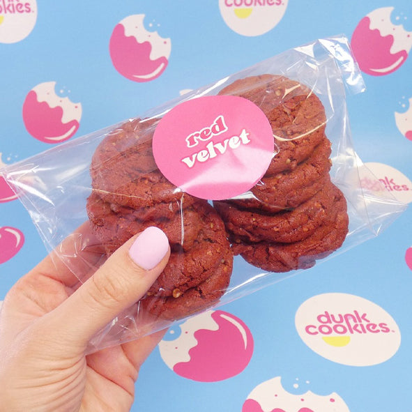 Red Velvet Dunking Cookies (Baby Bag) – Dunk Cookies